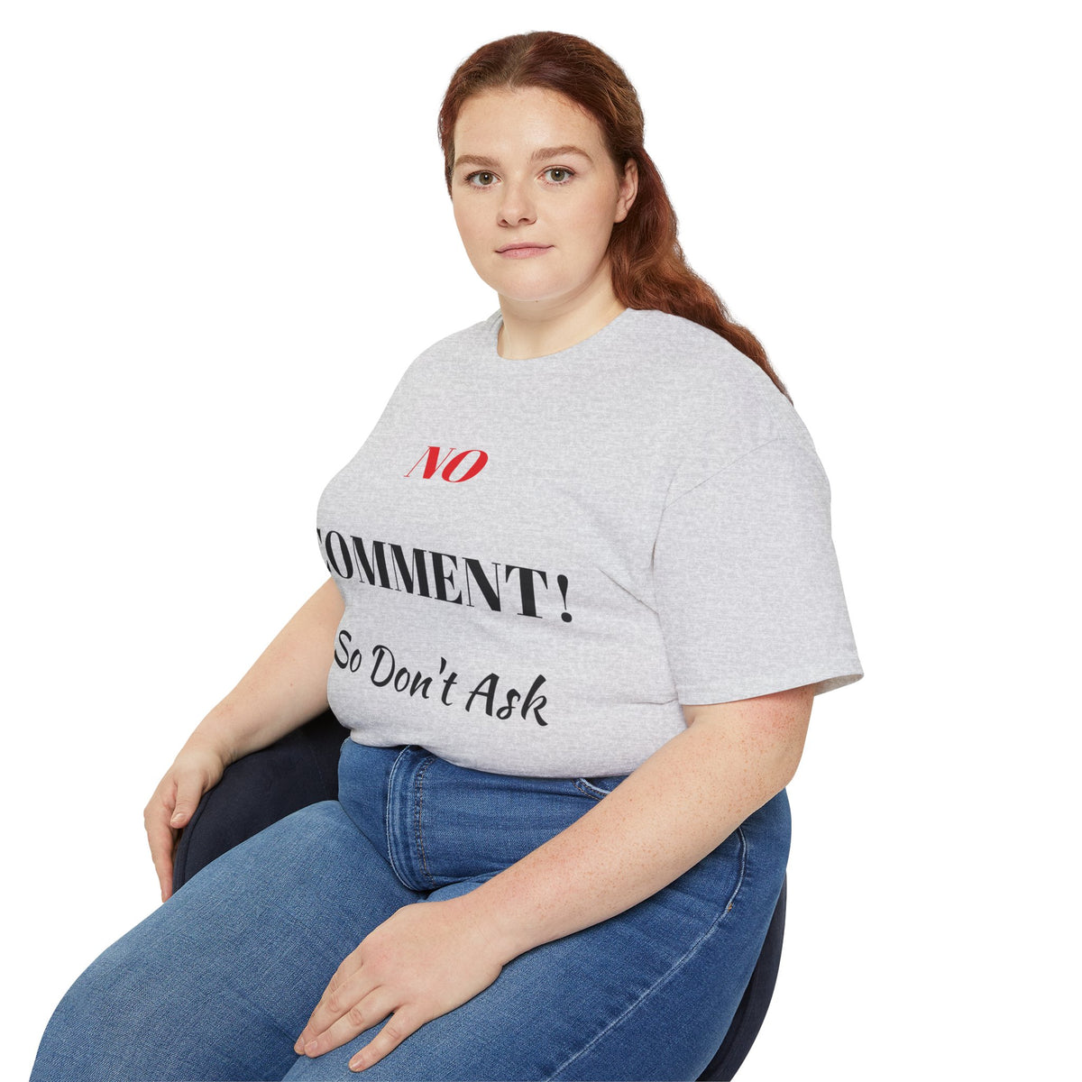 "NO COMMENT.." - Unisex Ultra Cotton Tee – A-CoolShop